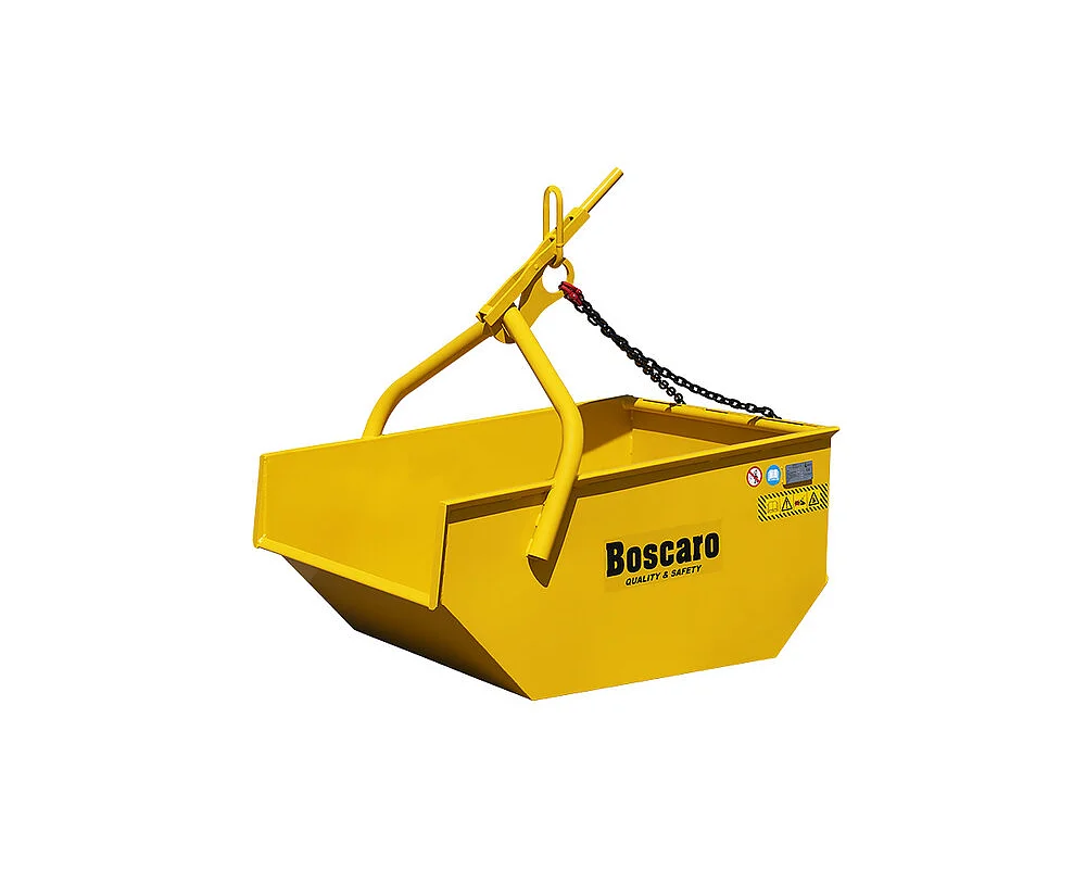 Chain-operated discharge boat skip - Boscaro Italia