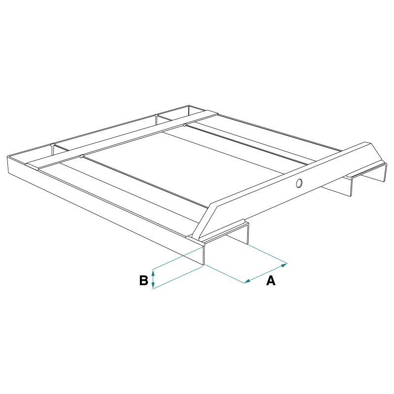 Fork mounted hook - Boscaro Italia