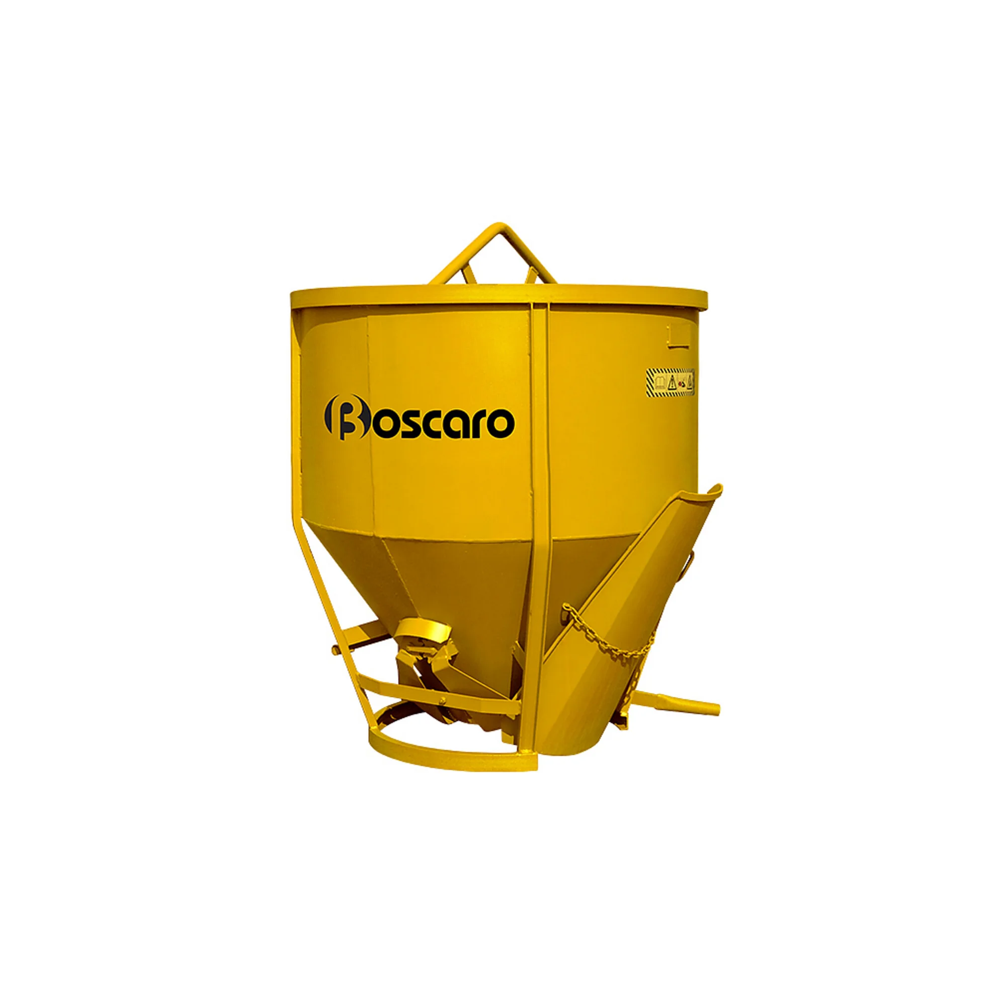 Conical concrete bucket for batching plant - Boscaro Italia