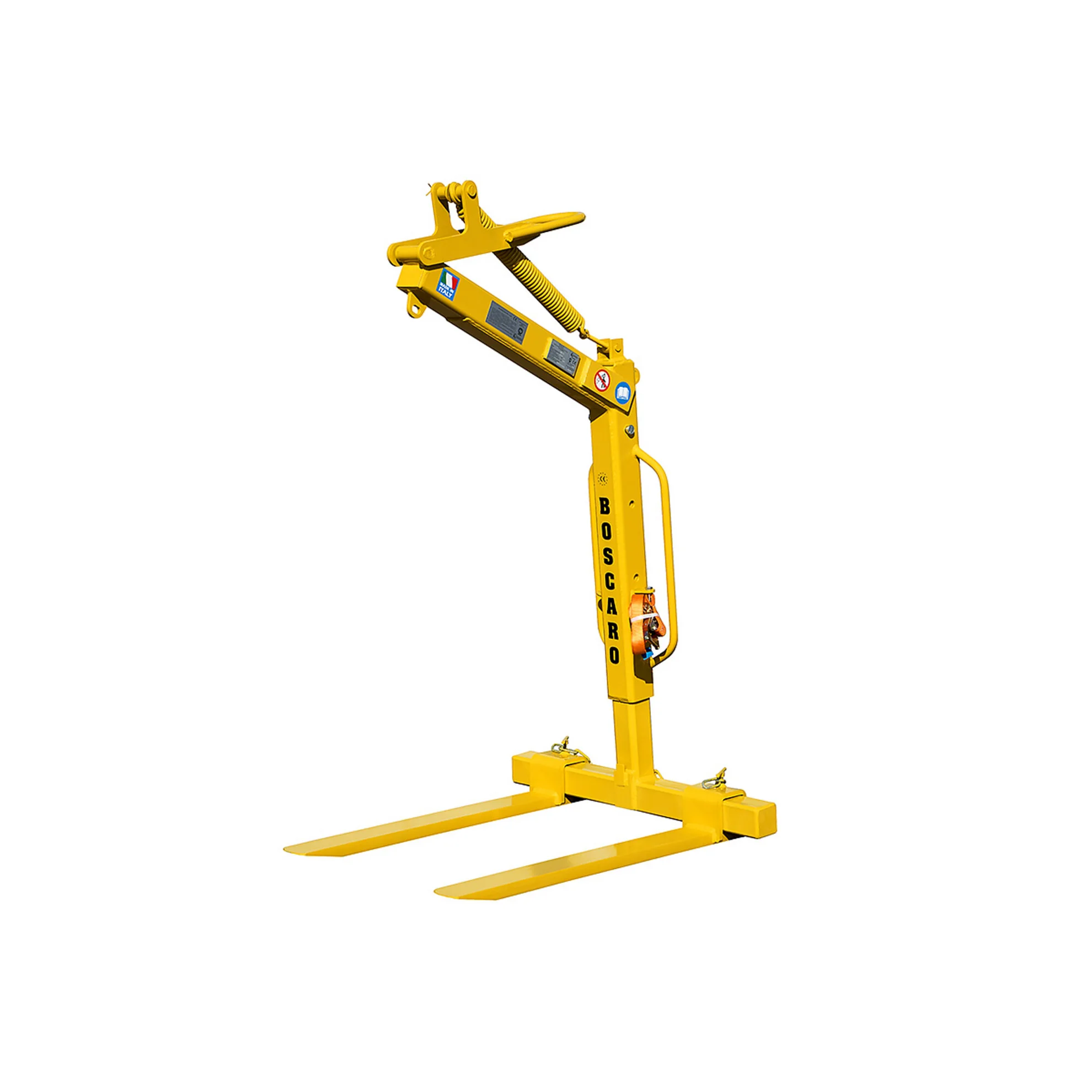 Self levelling crane fork with telescopic height - Boscaro Italia