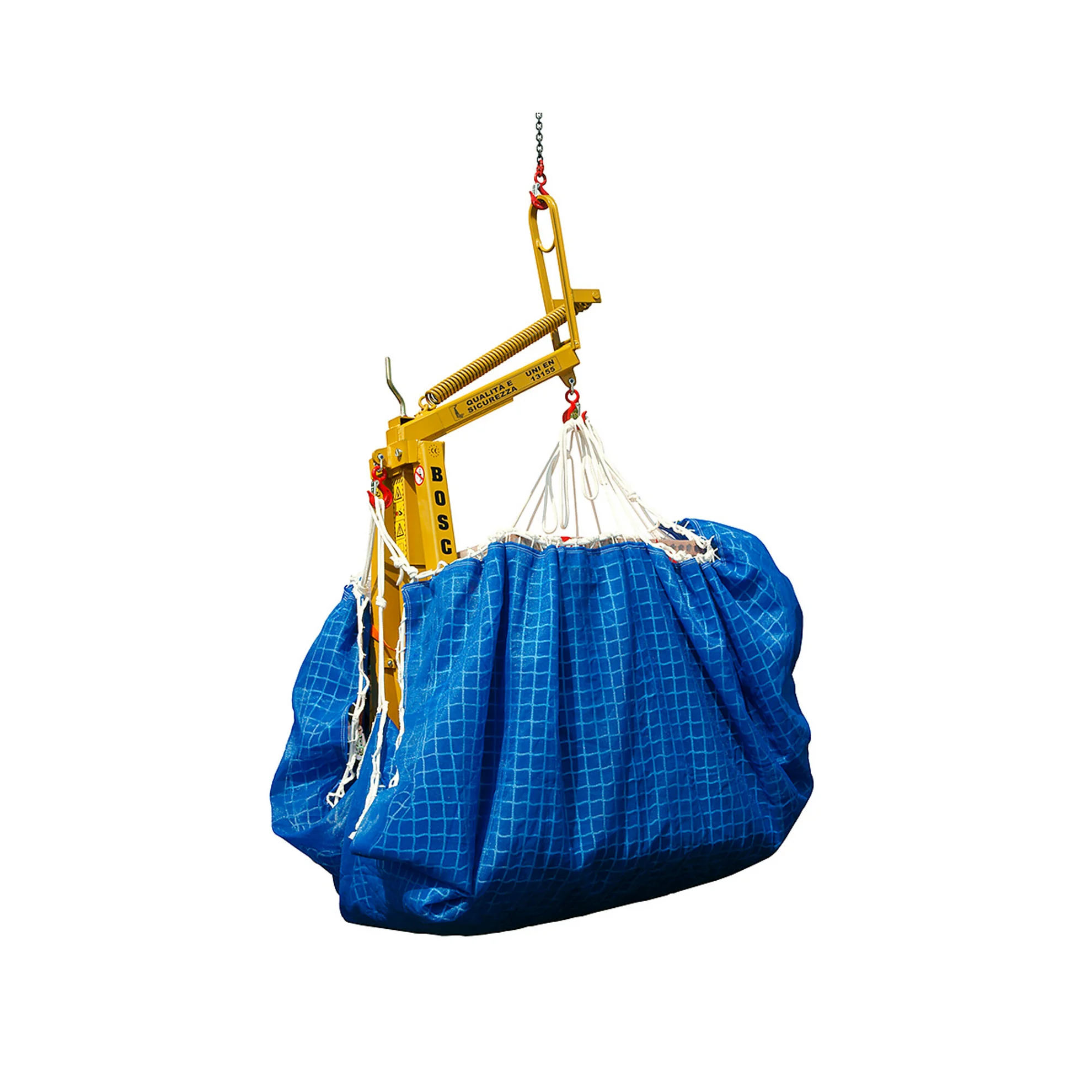 Forklift protection net with double sheet - Boscaro Italia