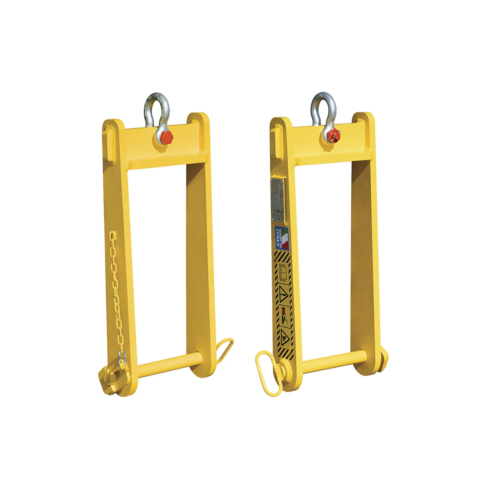 Highway concrete barrier lifting brackets - Boscaro Italia