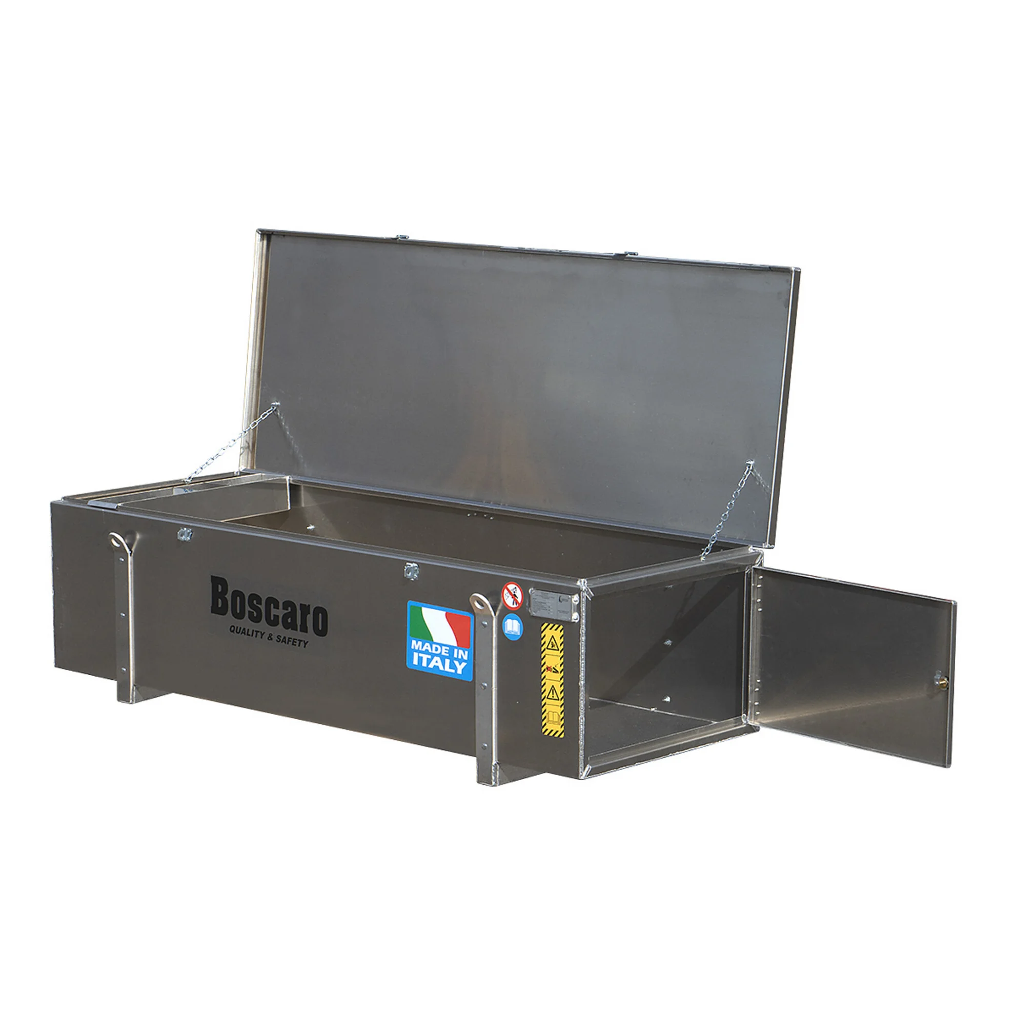 Aluminum tool box with side door - Boscaro Italia
