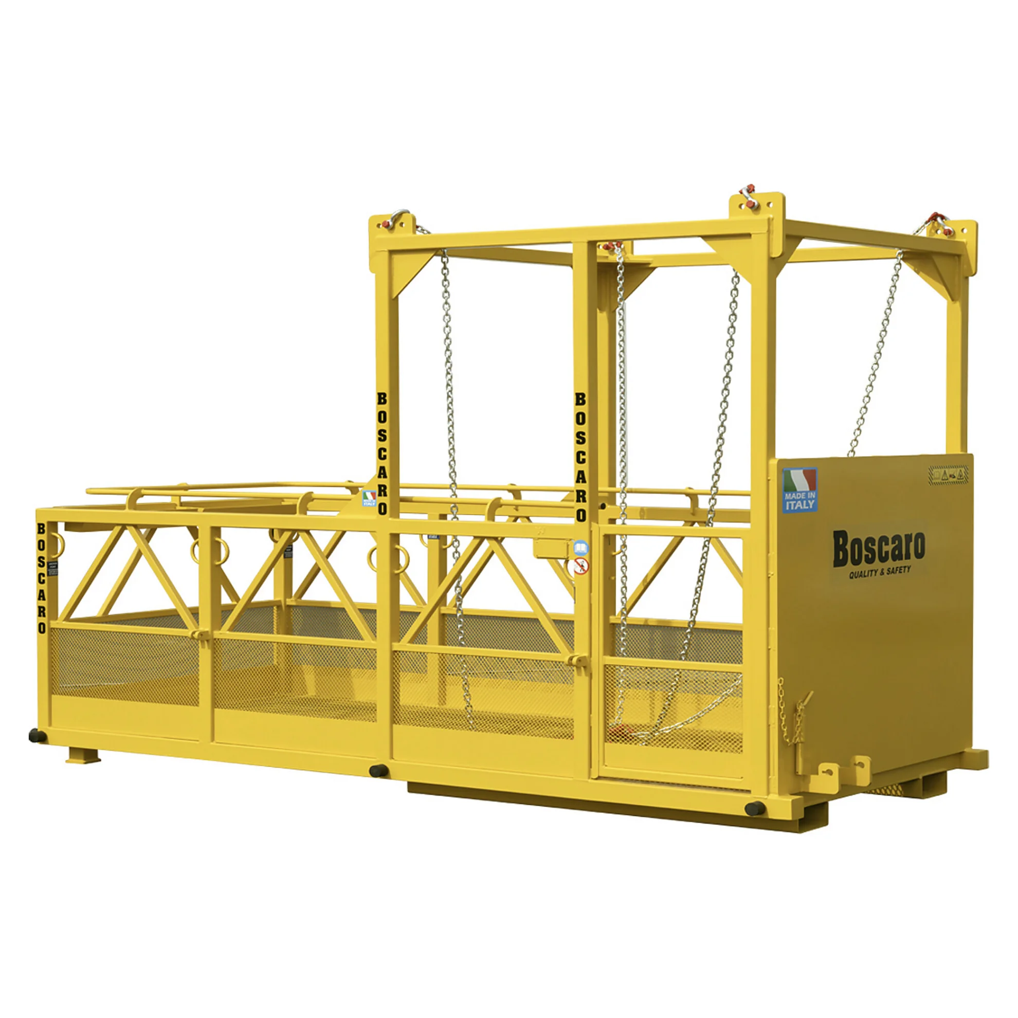 Cantilever crane man basket - Boscaro Italia